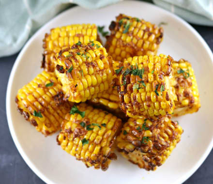 Garlic and Parmesan Butter Roasted Corn on the Cob | bunch