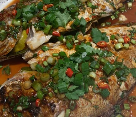 Asian Inspired Whole BBQ Snapper | bunch
