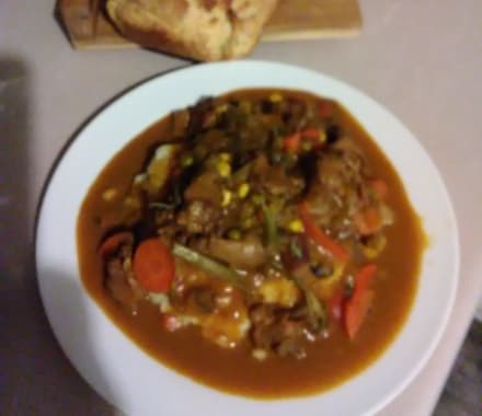 Beef cheek casserole with rustic rosemary bread | bunch