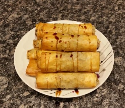 Filo Pastries with Spiced Lamb & Toasted Pinenuts | bunch