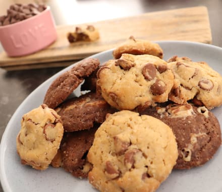 Raw Sugar Choc Chip Biscuits | bunch