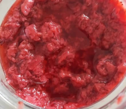 Cointreau stewed strawberries | bunch