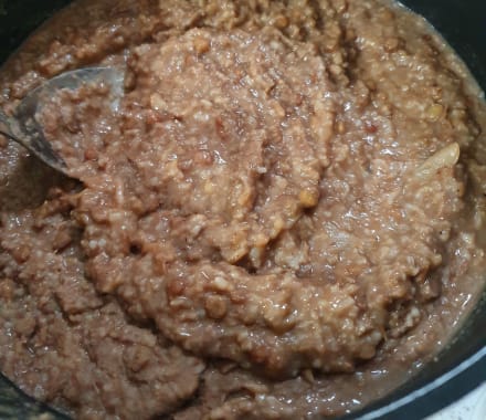 Lebanese Lentil Stew (Majadra) | bunch