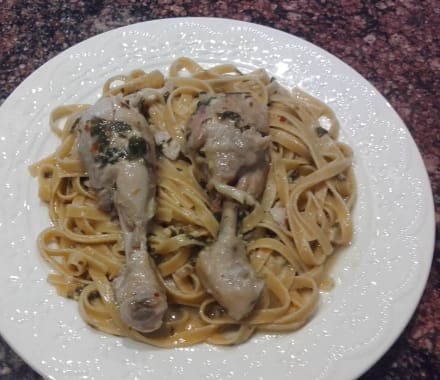 Pollo in Bianco (Chicken infused with Parsley) | bunch