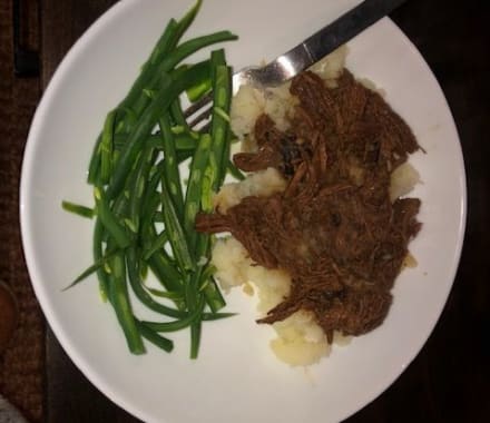 Slow cooked beef bolar blade | bunch