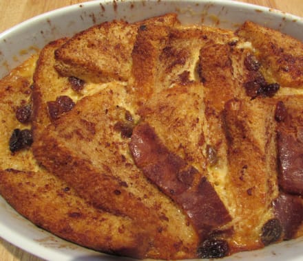 Crumpet Toast Bread & Butter Pudding | bunch