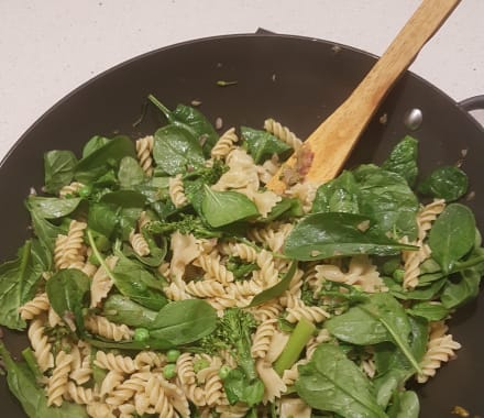 Green pasta | bunch