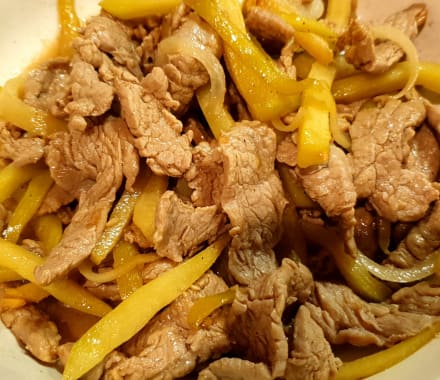 Stir fried Beef & Choko | bunch