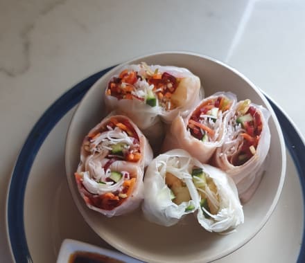 Salad Rice Paper Rolls | bunch