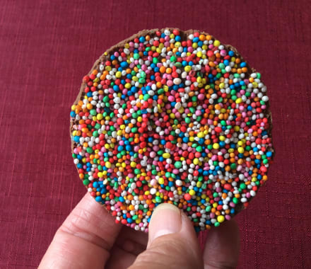Giant chocolate freckle | bunch