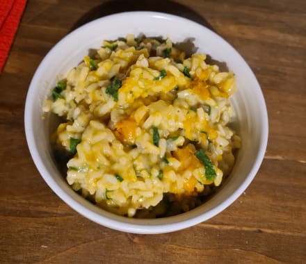 Pumpkin and Spinach risotto | bunch