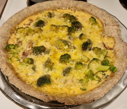 Smoked Fish and Broccoli Flan | bunch