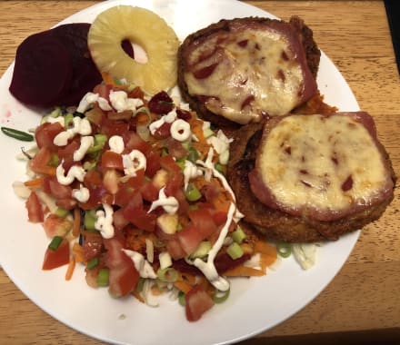 Chicken Burger Parmy | bunch