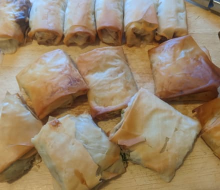 Filo pastries (two ways) | bunch