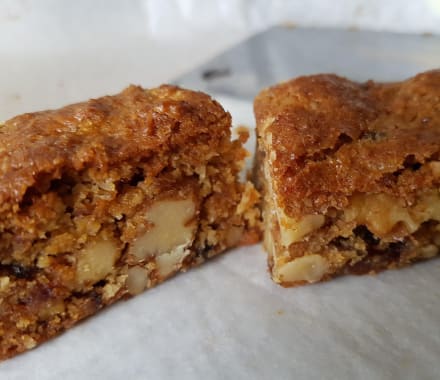 Date and Walnut Slice | bunch