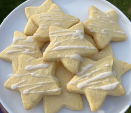 Lemon star biscuits | bunch