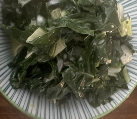Penny's side of Creamy Citrus Dill Silverbeet | bunch