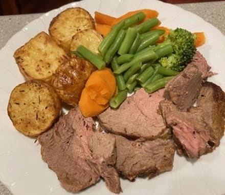 Air Fried Roast Lamb | bunch