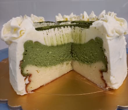Matcha Basque Cheesecake | bunch