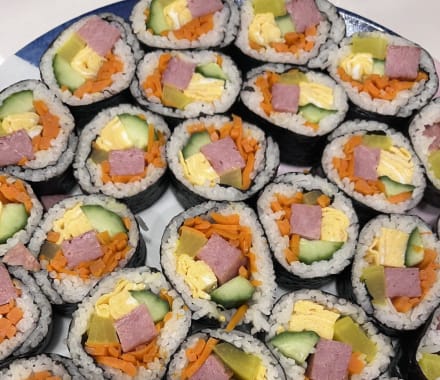 Kimbap (korean rice roll) | bunch