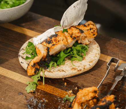 Sumac chicken kebabs | bunch