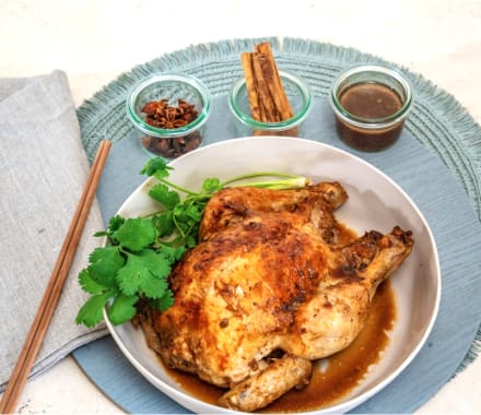 Whole Asian braised chicken | bunch