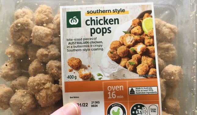 Woolies Chicken Pops | bunch