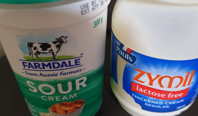 Cooking with cream | bunch