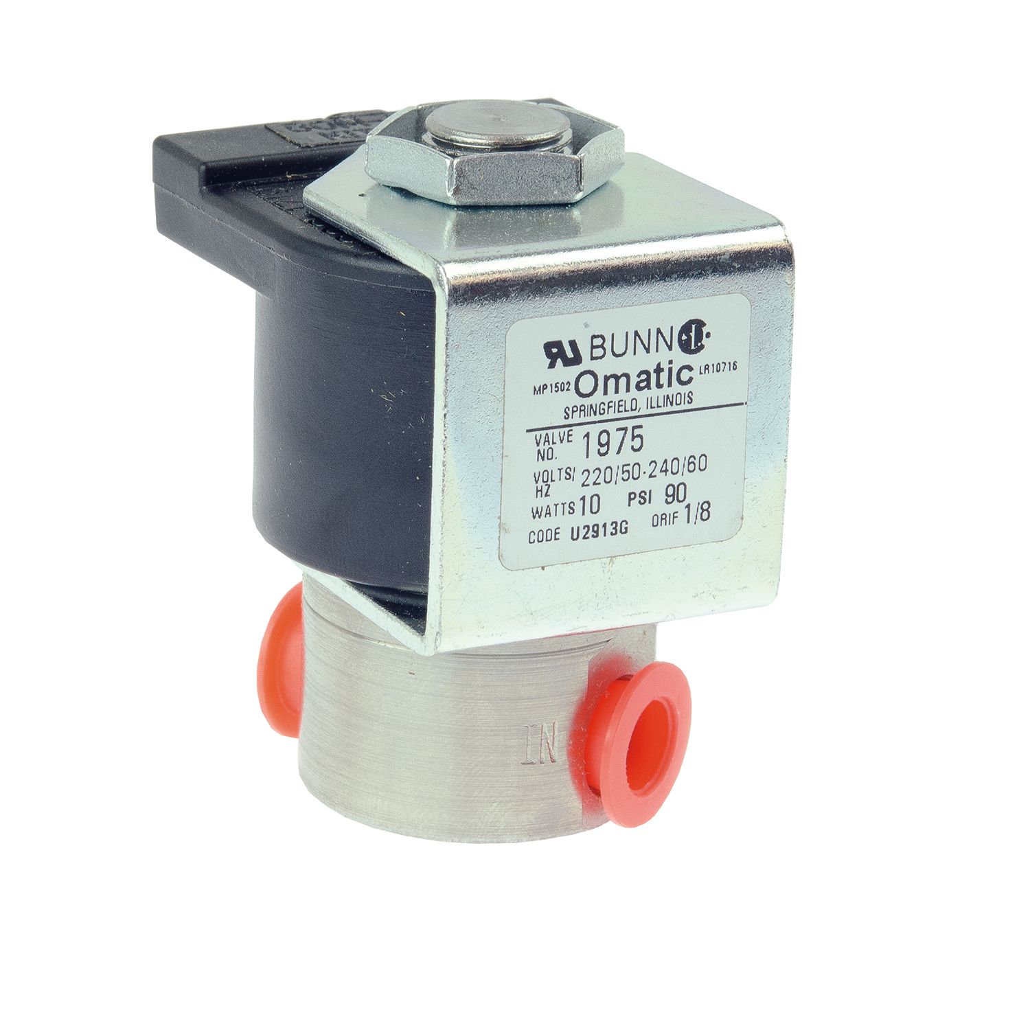 VALVE, SOLENOID 240V - Electric/Electronic - BUNN Commercial Site