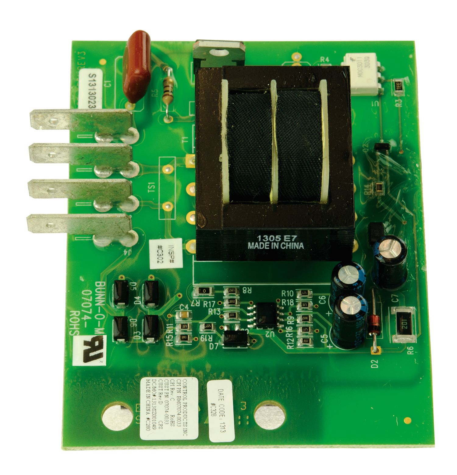 CBA, LIQ LVL 120V 1S ROHS - Electric/Electronic - BUNN Commercial Site