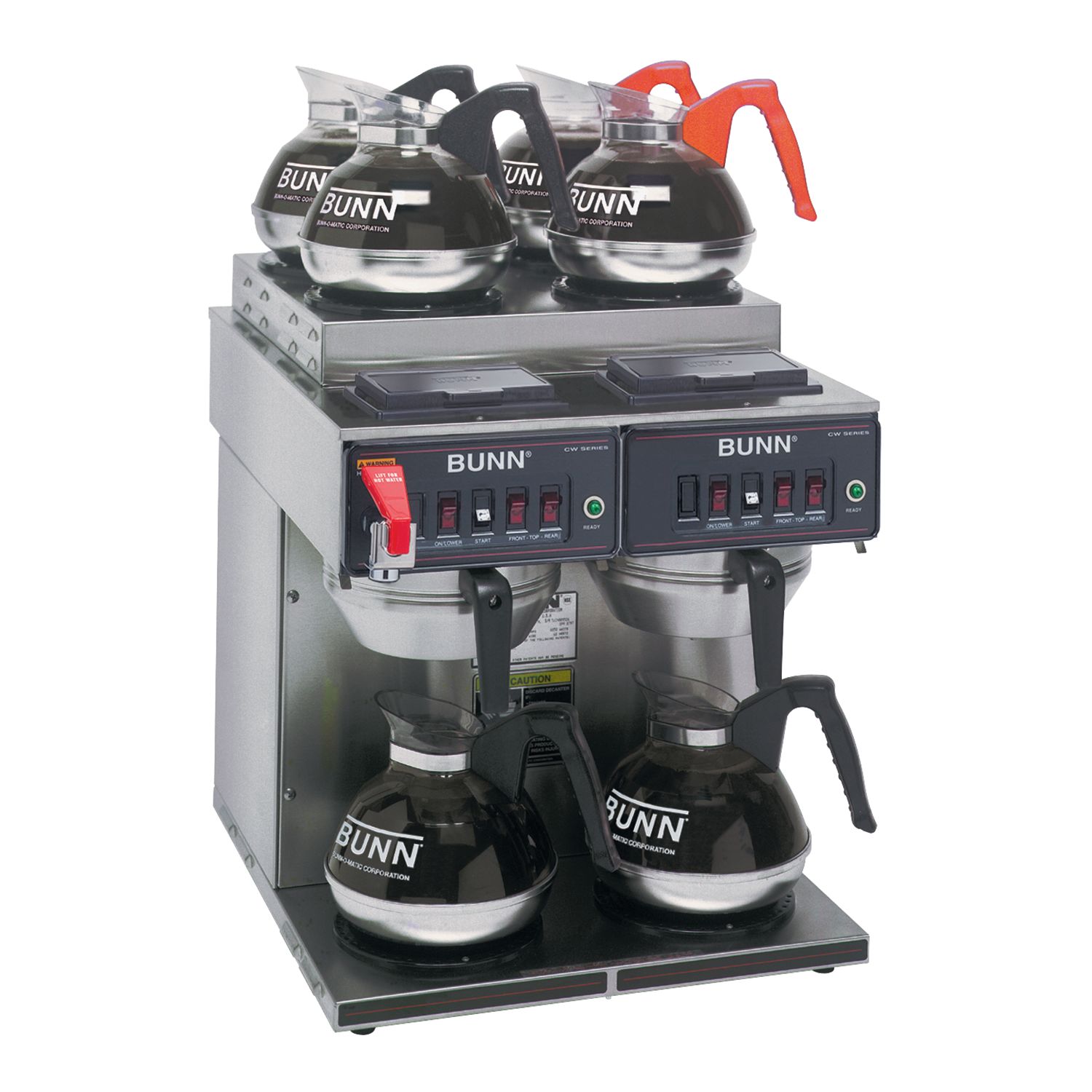 CWTF 4/2 Twin (4 Upper/2 Lower Warmers) - Coffee - BUNN Commercial Site