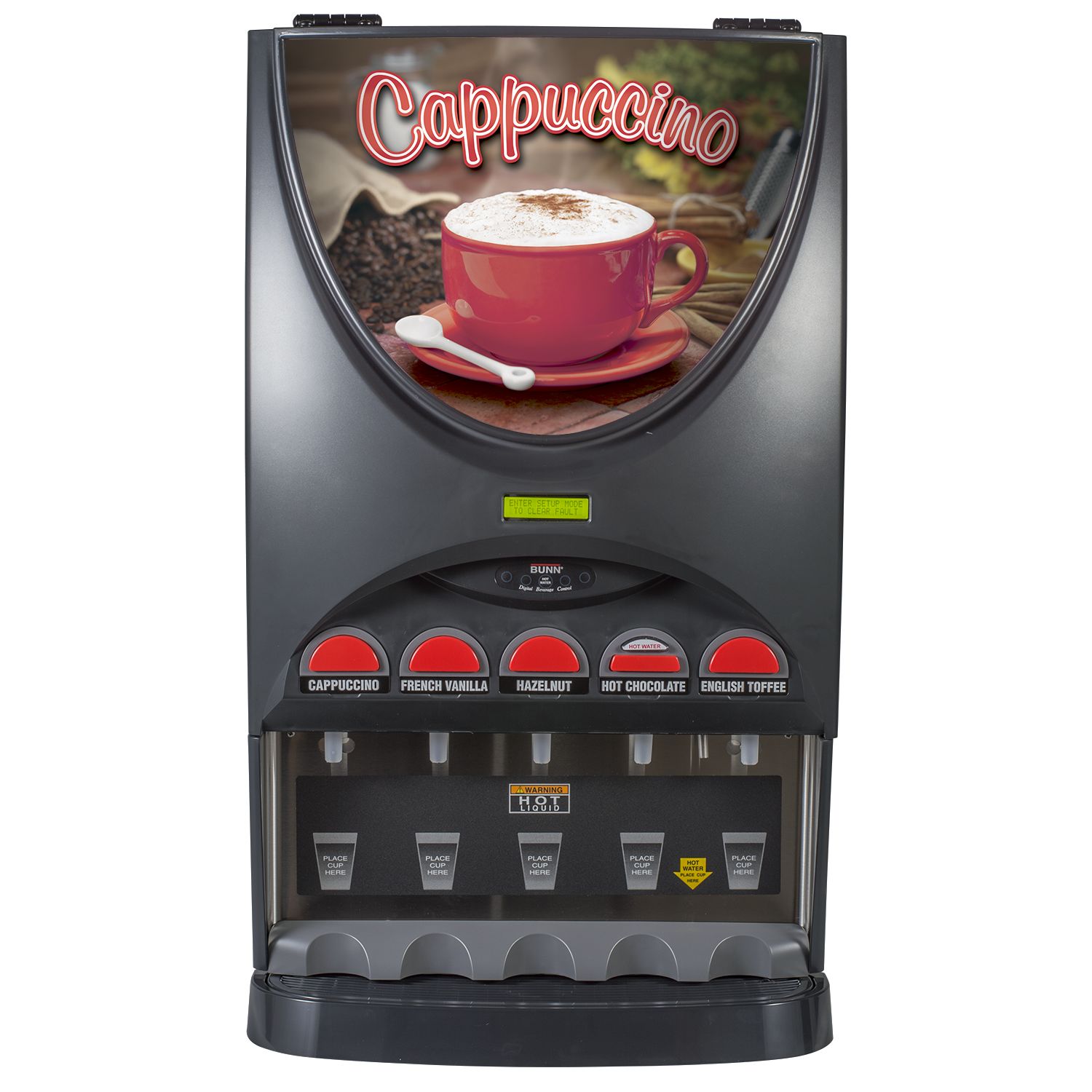 iMIX-5 Black TH/Hot Water - Hot Chocolate/Cappuccino - BUNN Commercial Site