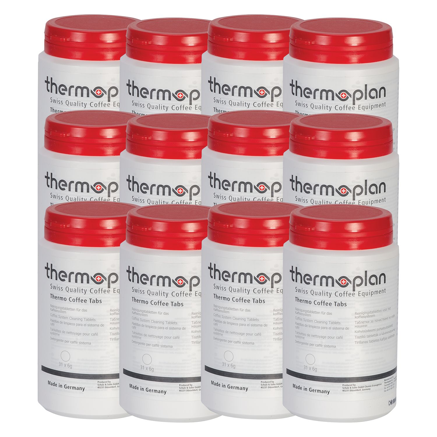 BOX, THERMO COFFEE TABS 12 JARS - Supplies - BUNN Commercial Site