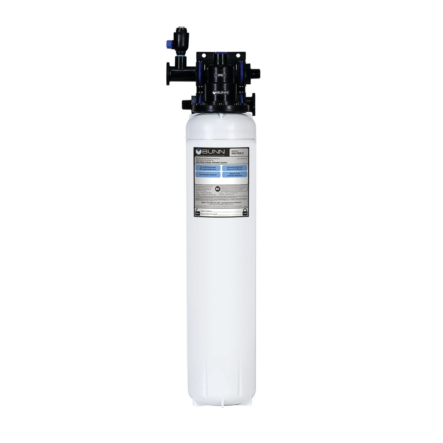 WQ-75(5).2 SYSTEM - Water Filters - BUNN Commercial Site