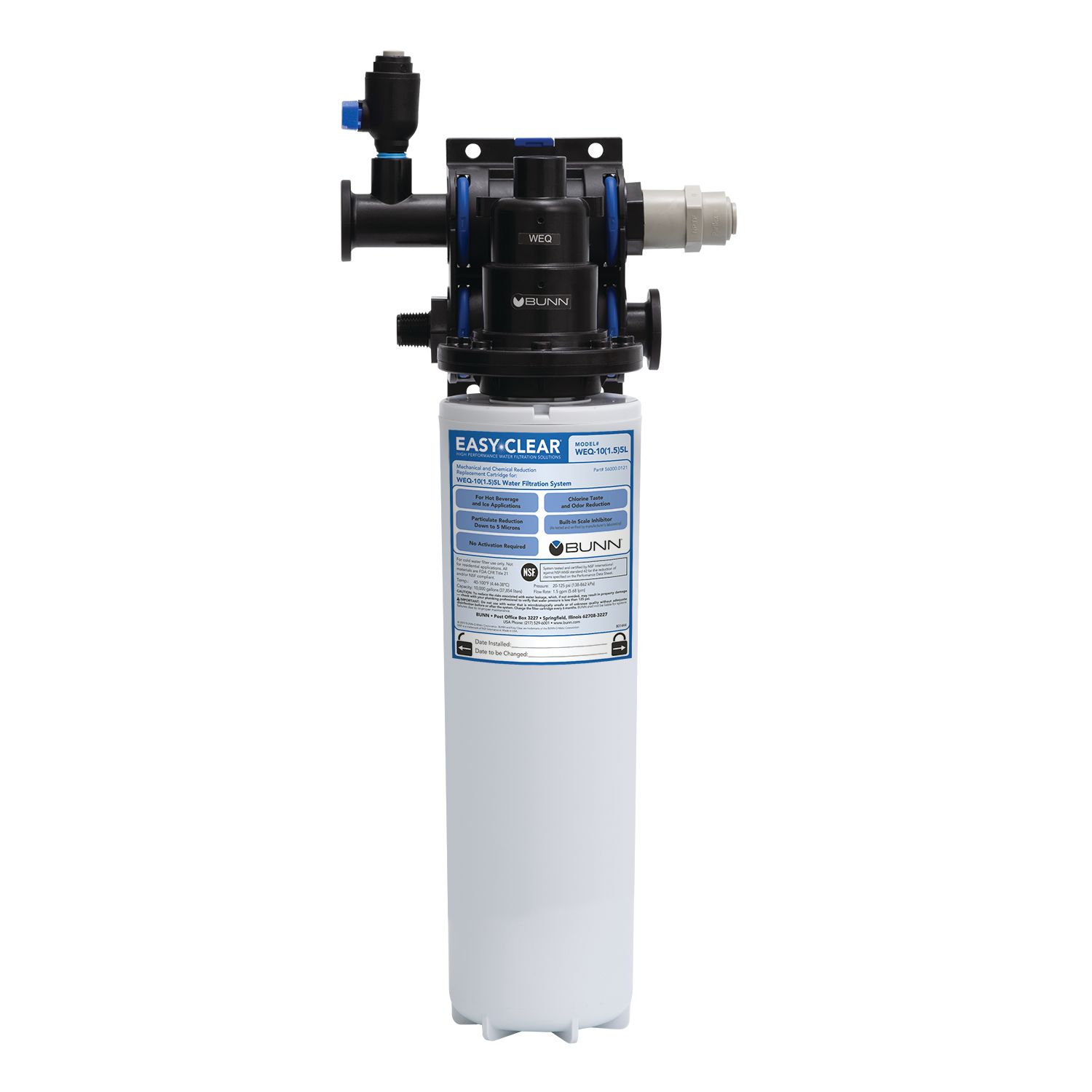 WEQ-10(1.5)5L QC SYSTEM - Water Filters - BUNN Commercial Site