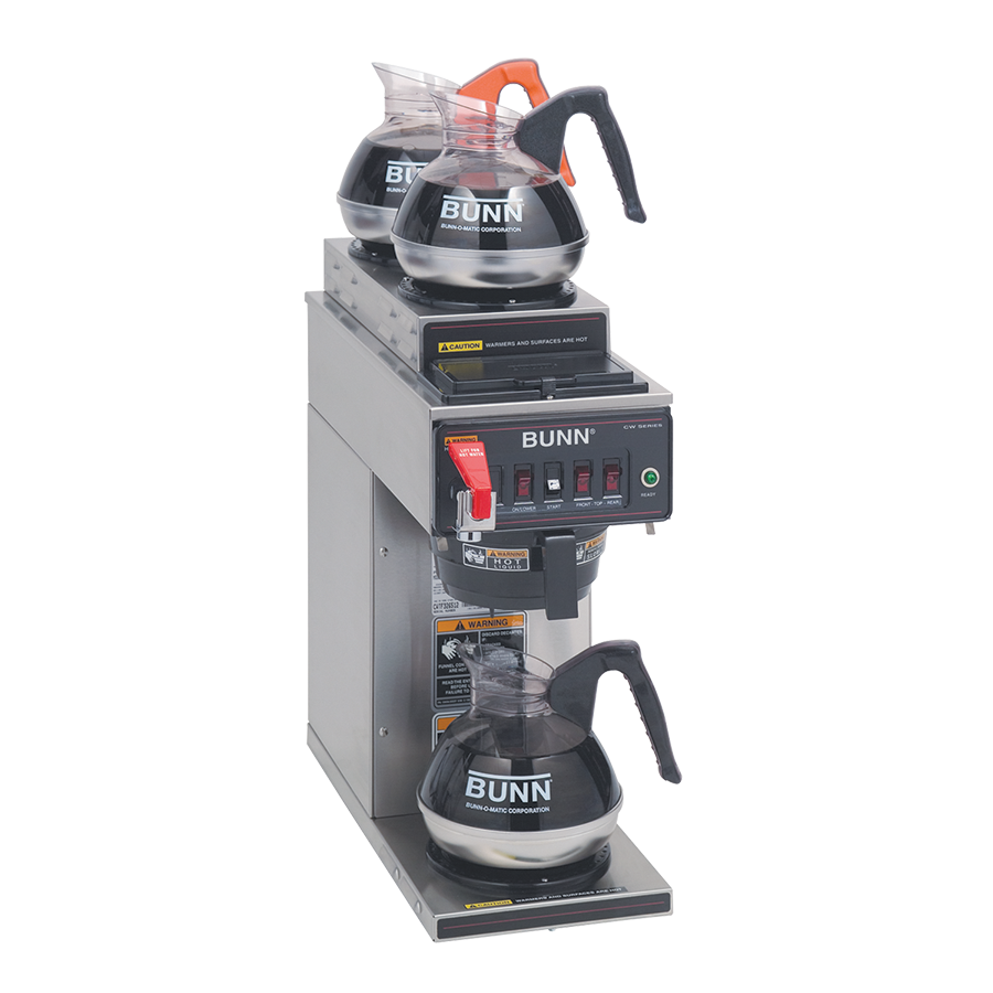 CWTF15-3T (2 Upper/1 Lower Warmer) - Coffee - BUNN Commercial Site