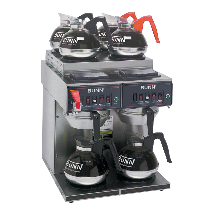 CWTF 4/2 Twin (4 Upper/2 Lower Warmers) - Coffee - BUNN Commercial Site