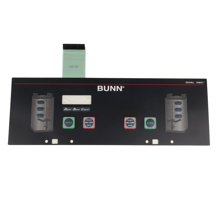 SWITCH, MEMBRANE DUAL SH DBC - Electric/Electronic - BUNN Commercial Site