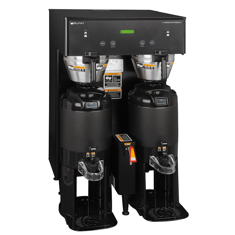 Dual® TF ThermoFresh® DBC® Black 120/208V with Funnel Locks - Coffee ...