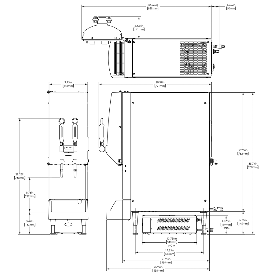 NITRON® Cold Draft All-Nitro with Removable Door Graphics & Gas Module ...