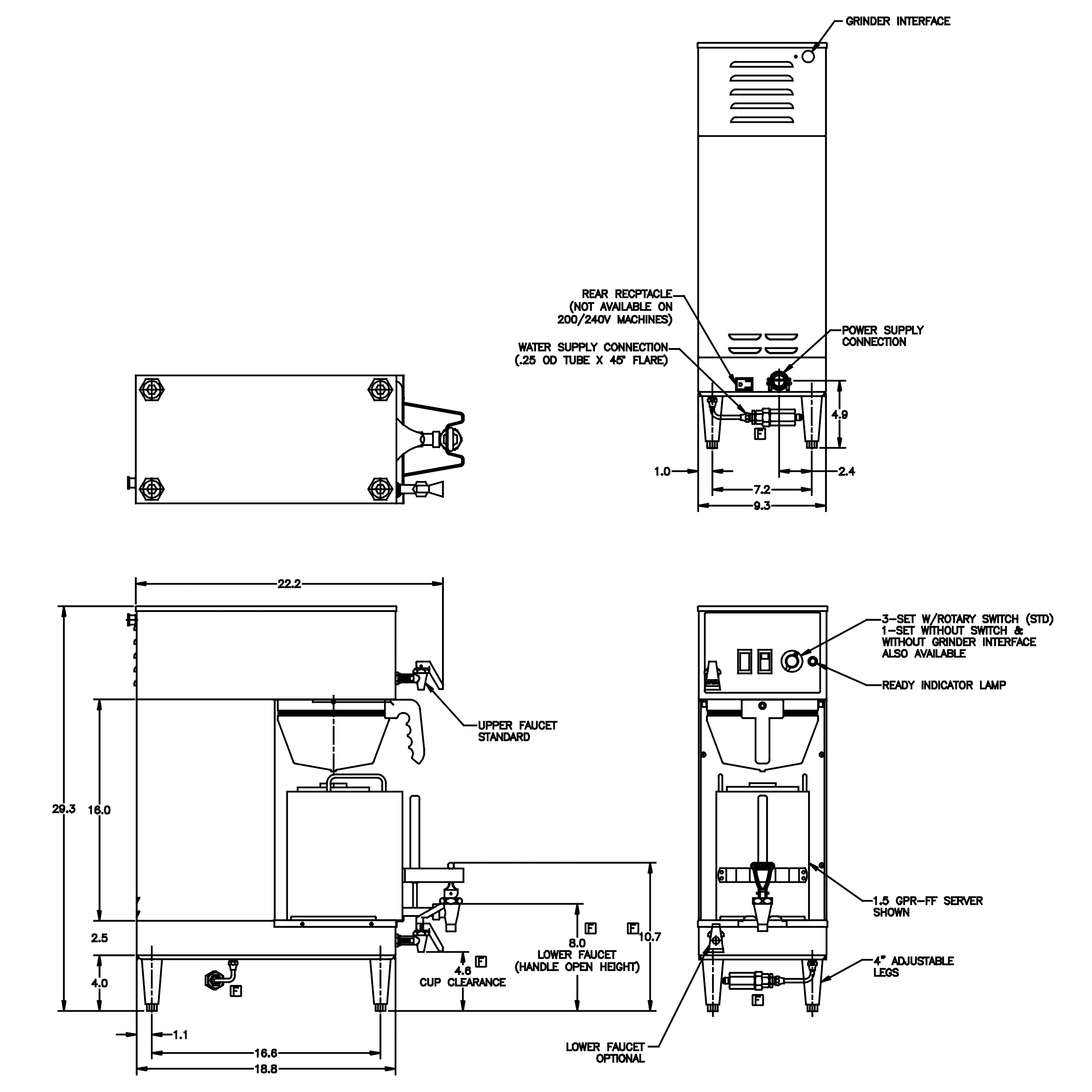 Single® GPR 120V - Coffee - BUNN Commercial Site