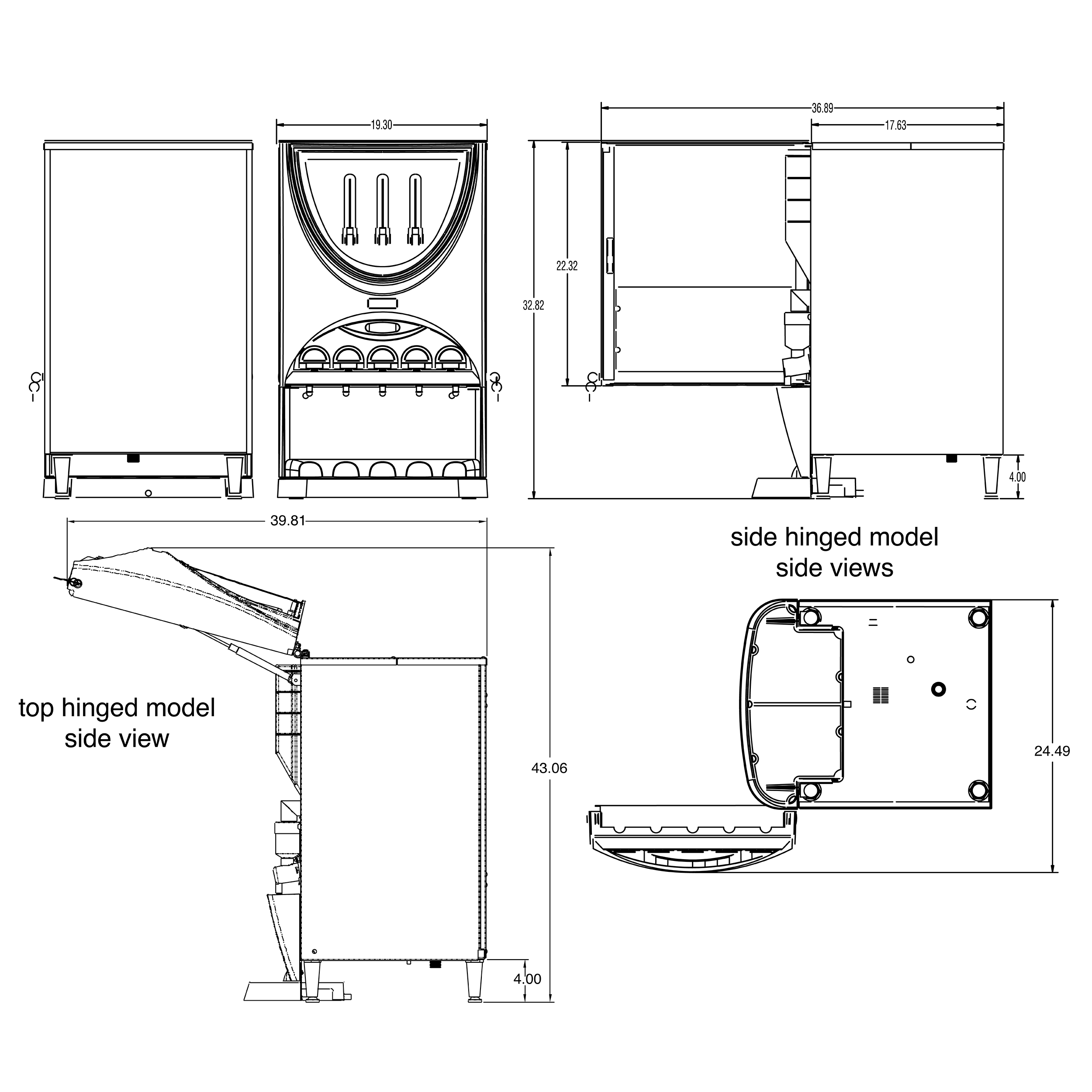 iMIX-5 Black - Hot Chocolate/Cappuccino - BUNN Commercial Site