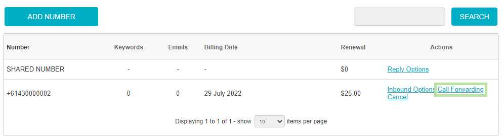 Callable Virtual Numbers