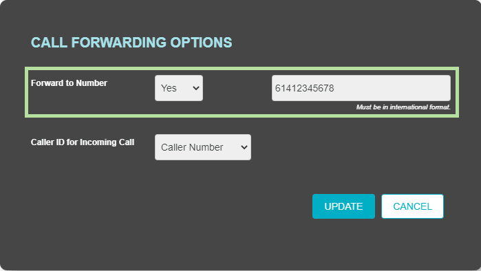 Callable Virtual Numbers