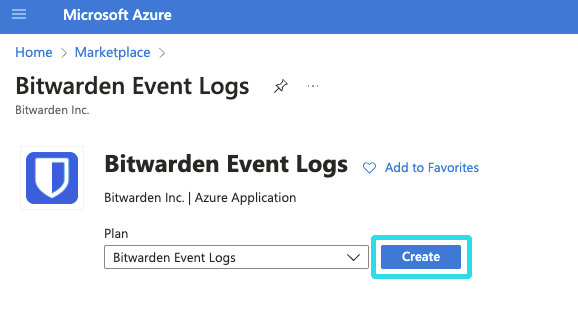 Microsoft Sentinel SIEM | Bitwarden