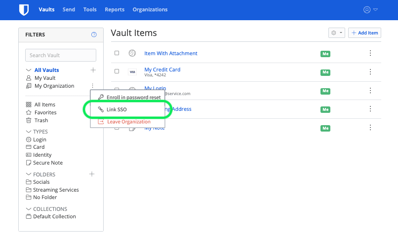 Using Login with SSO | Bitwarden Help Center