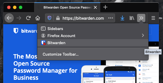 Password Manager Browser Extensions | Bitwarden Help Center