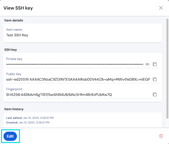 Bitwarden SSH Agent | Bitwarden