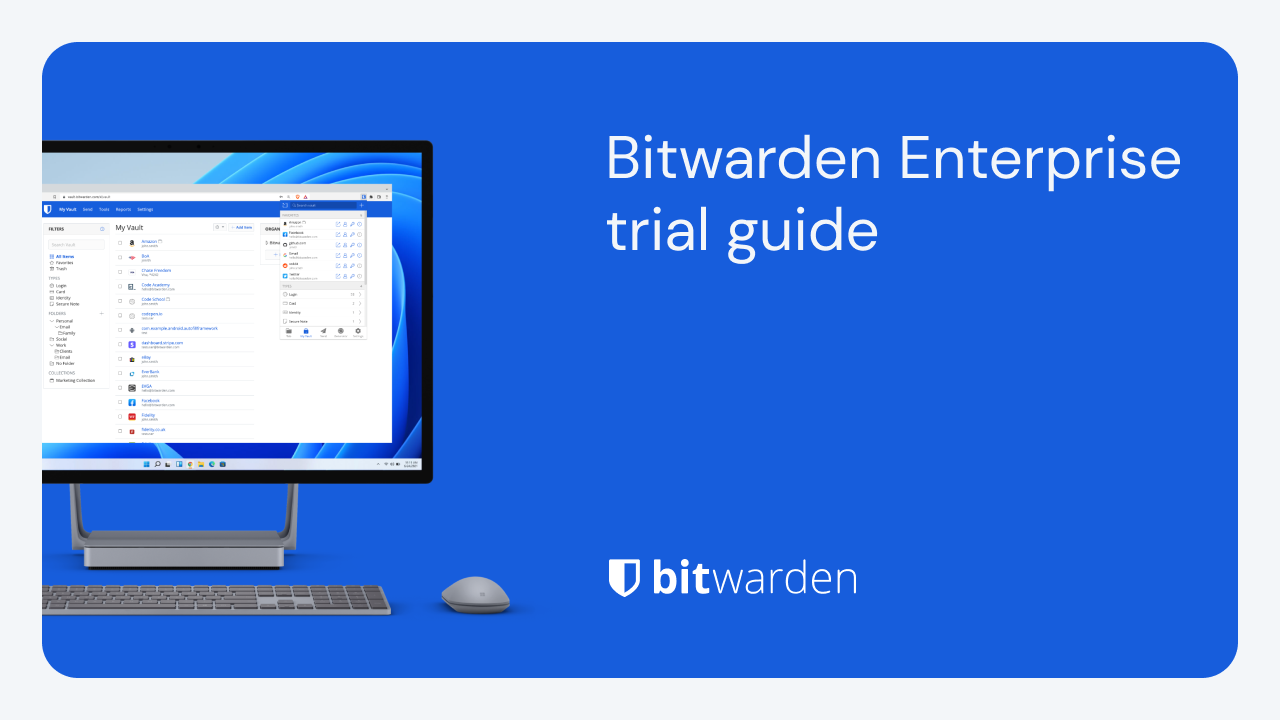 Guide to the Bitwarden enterprise trial | Bitwarden