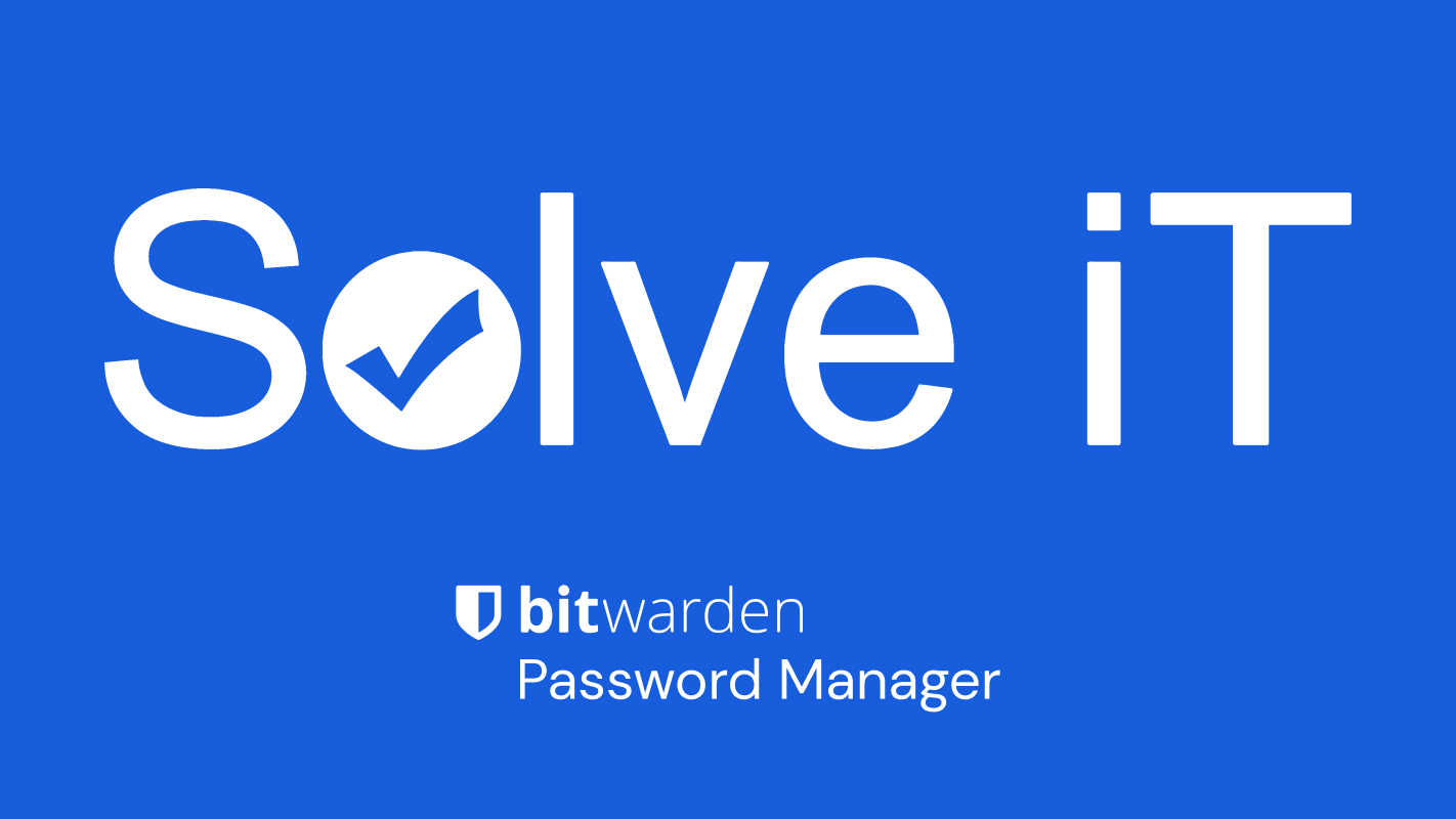 Bitwarden Channel Partner SolveIT reduces inbound service requests by 70% with Bitwarden | Bitwarden